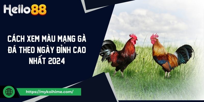 Cách Xem Màu Mạng Gà Đá Theo Ngày Đỉnh Cao Nhất 2024